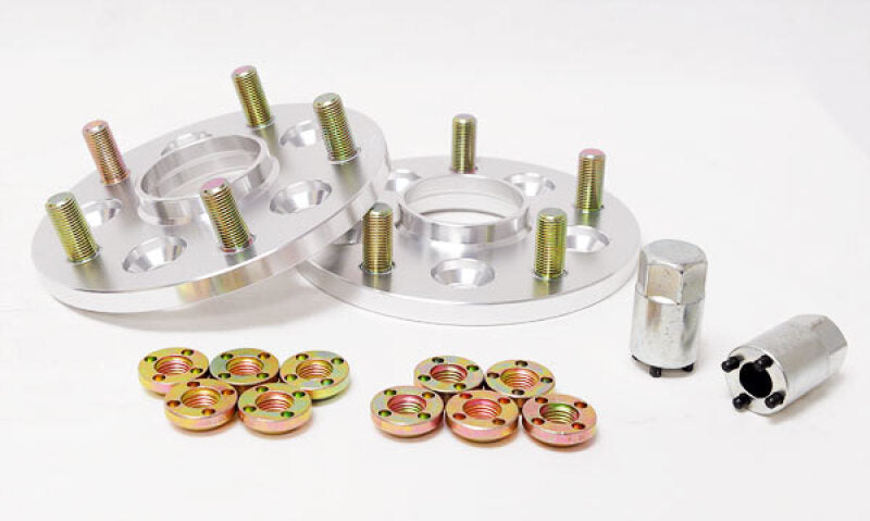 Project Kics 15mm Thick 12x1.5 4-114.3 to 4-100 Wide Tread Spacers PCD ...